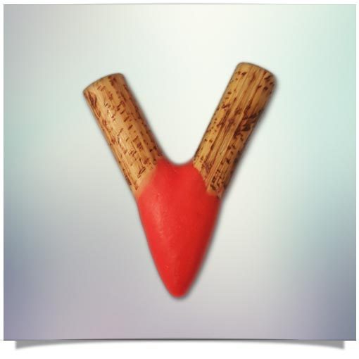 Self-applicator Pipe – Simple – Kuripe | Shamanic Snuff